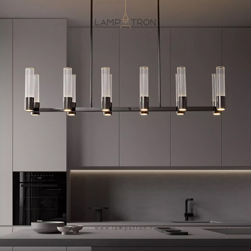 Long lamp and chandelier TORVALD LONG — buy at Lampatron.lighting